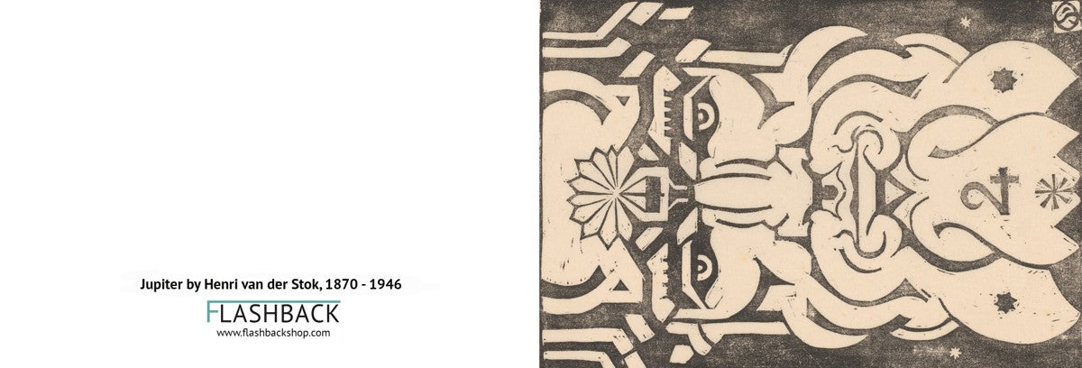 Jupiter by Henri van der Stok, 1870 - 1946 - postcard – Flashback Shop