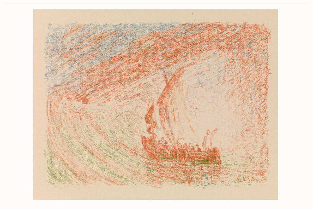 Jesus Calming The Storm, Scenes from the Life of Christ by James Ensor ...