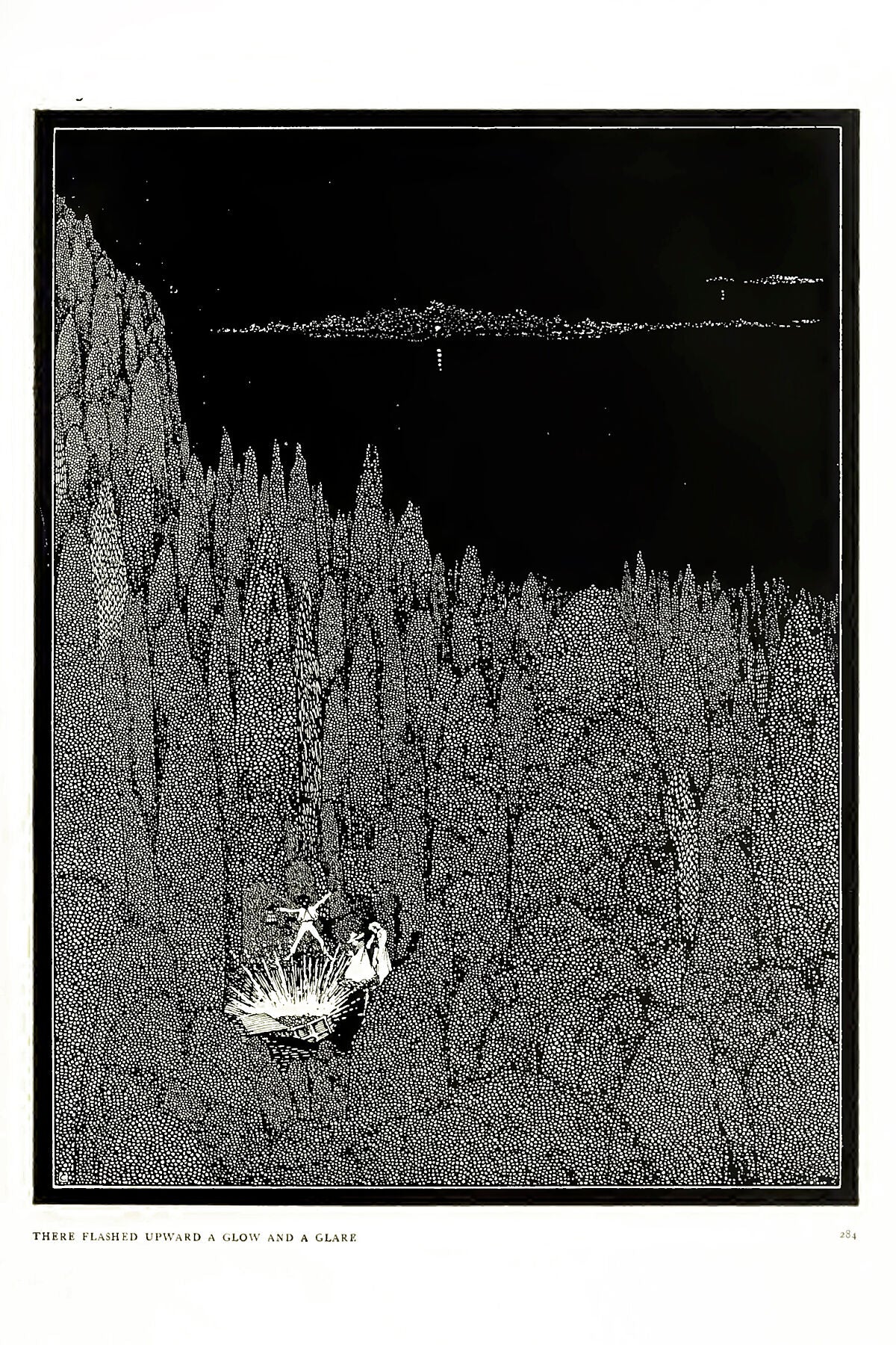 The Golden Bug by Harry Clarke for Edgar Allan Poe’s Tales of Mystery ...