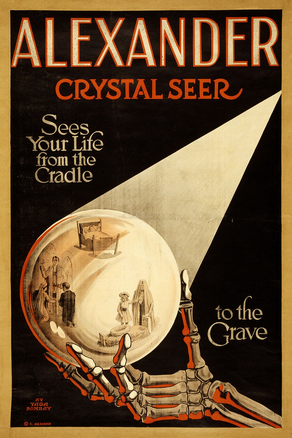 Alexander, Crystal Seer Knows, Sees, Tells All - c.1910 – Flashback Shop