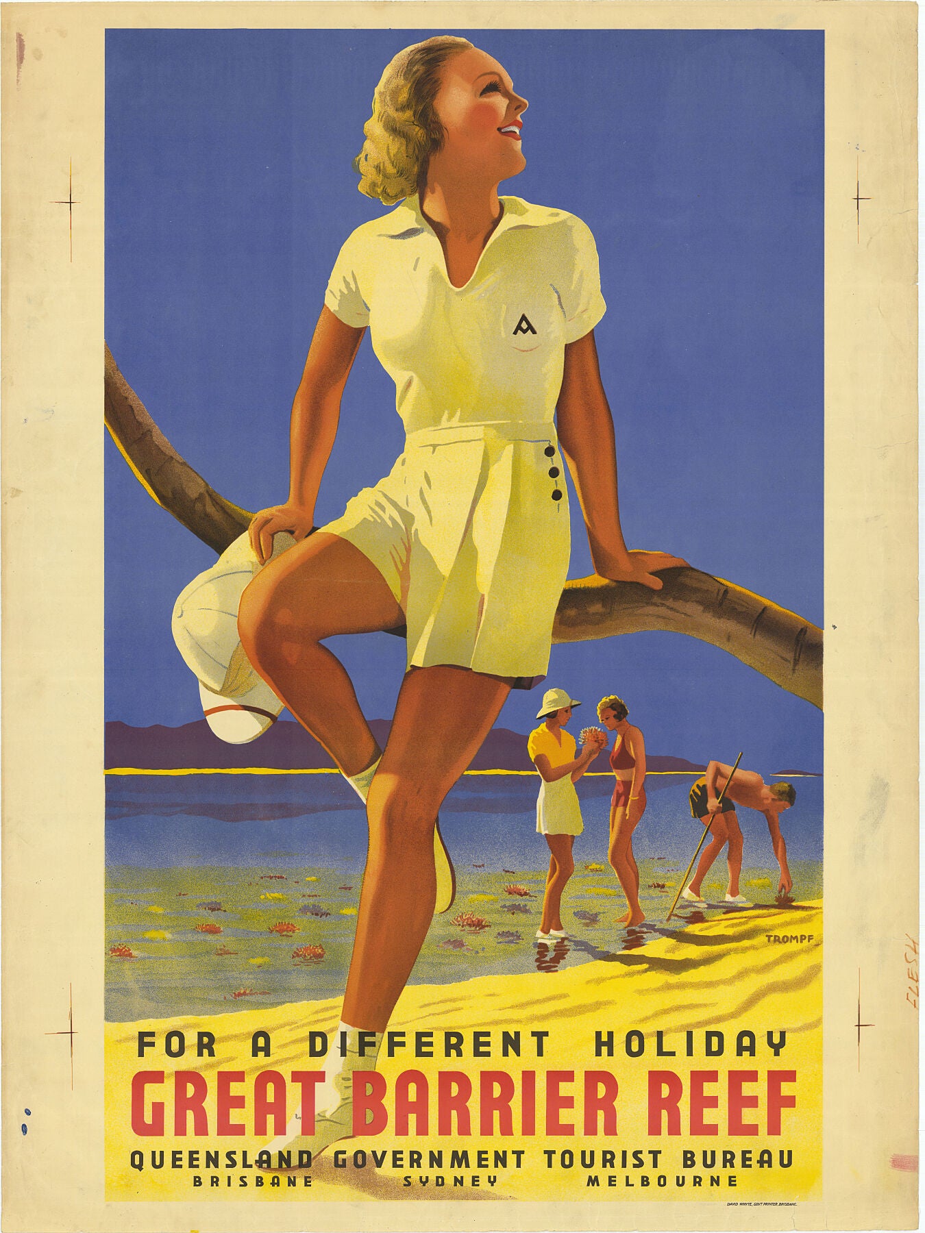 Great Barrier Reef by Percy Trompf - 1939 – Flashback Shop