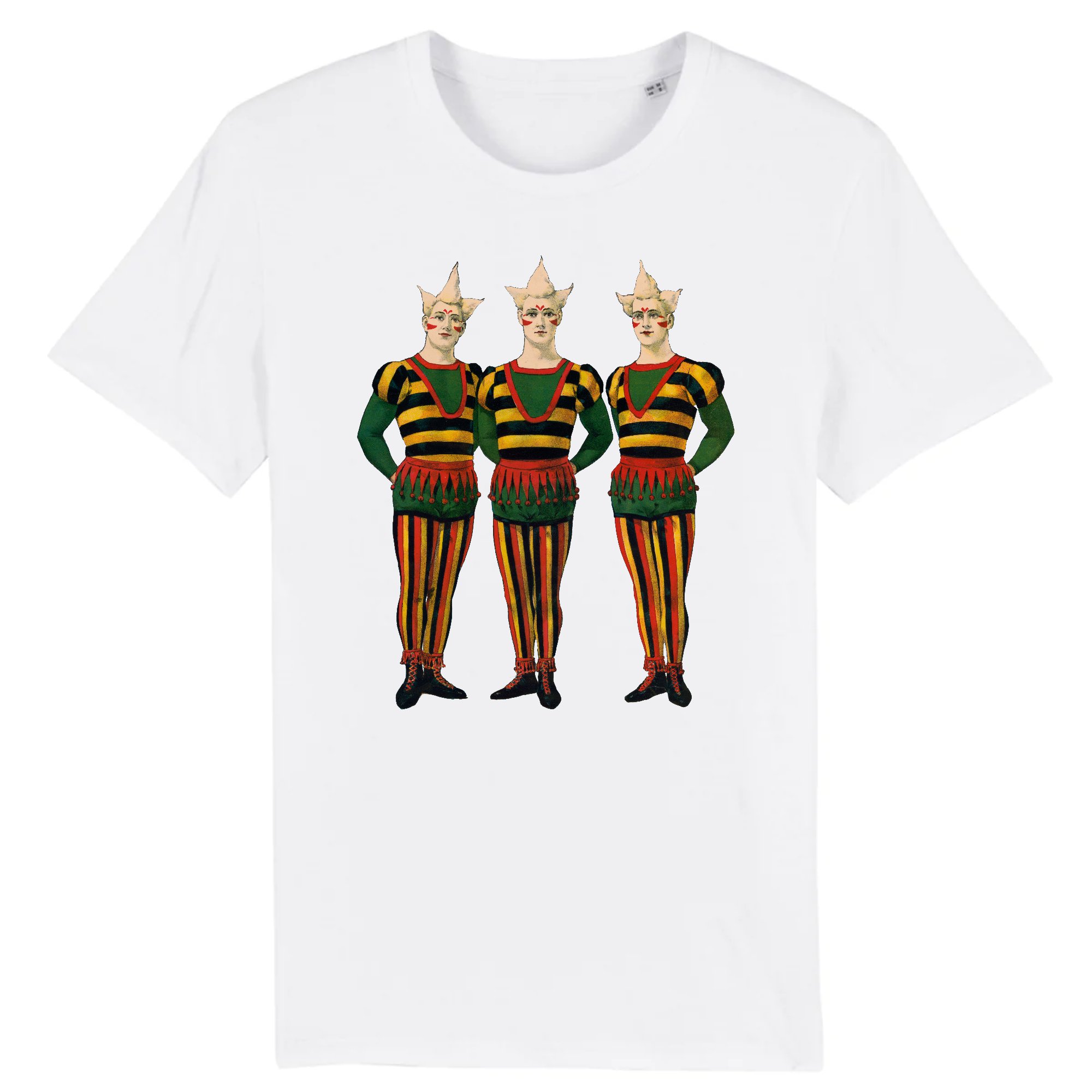 Three Victorian Trapeze Artists 1890 - Organic Cotton T-Shirt ...