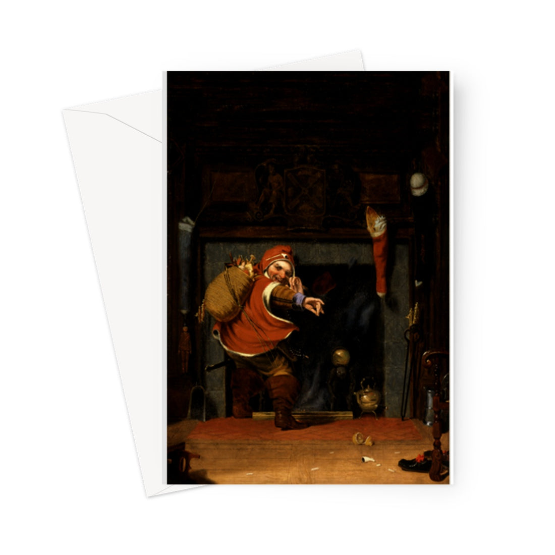 St Nicholas - Robert Walter Weir, c.1837 - Greetings Card Greeting Car ...