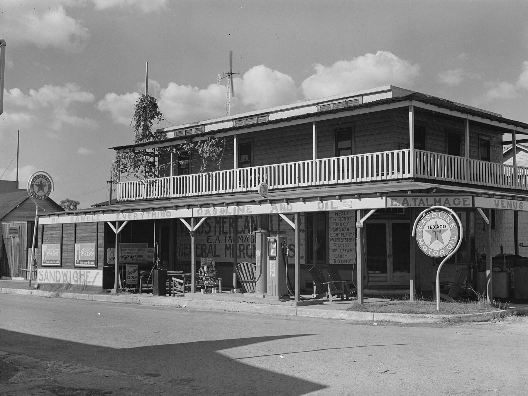 General Store and Gas Station in Venus, Florida by Marion Post Wolcott ...