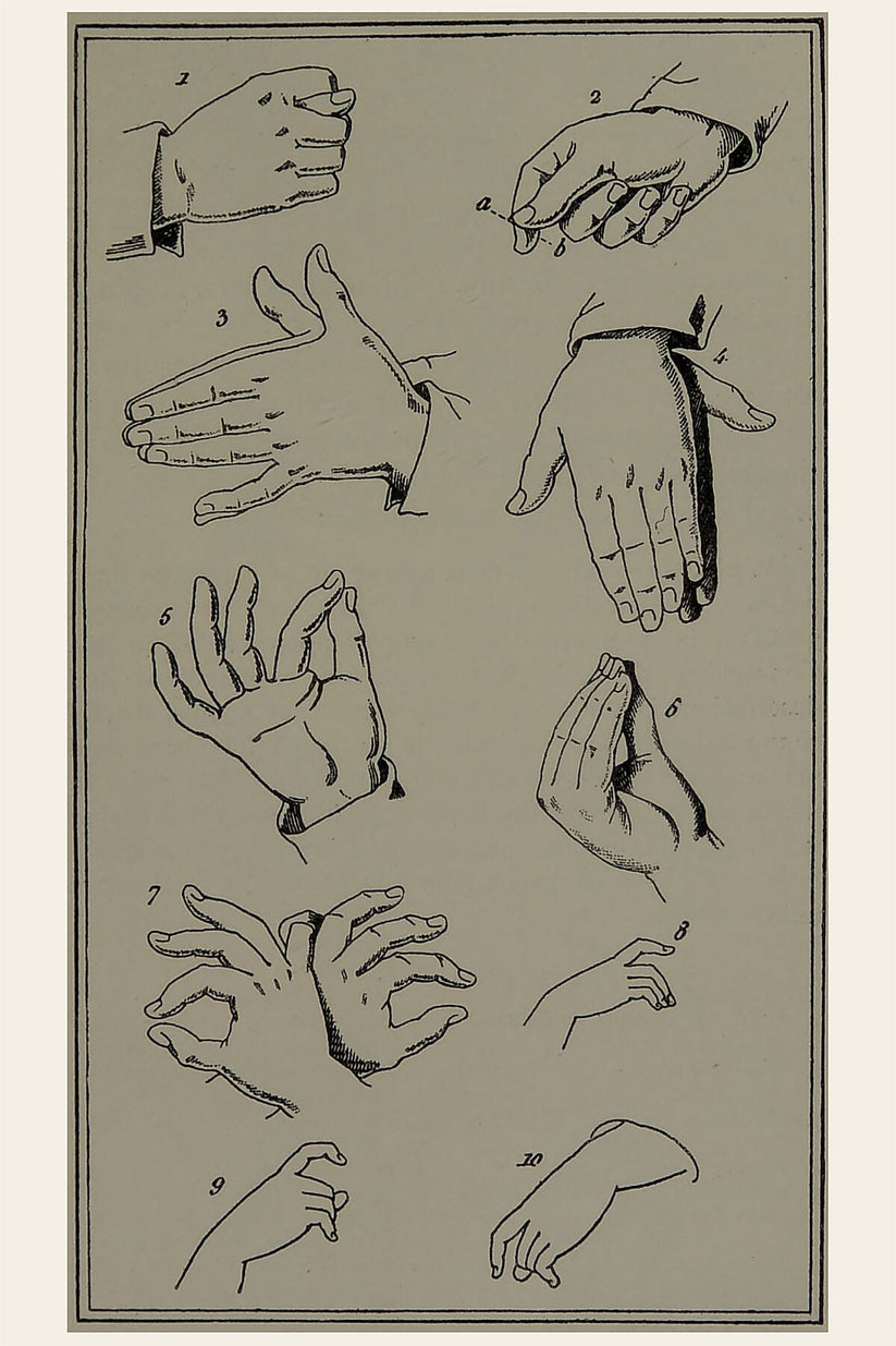 Italian Hand Gestures, The Evil Eye - 1895 – Flashback Shop